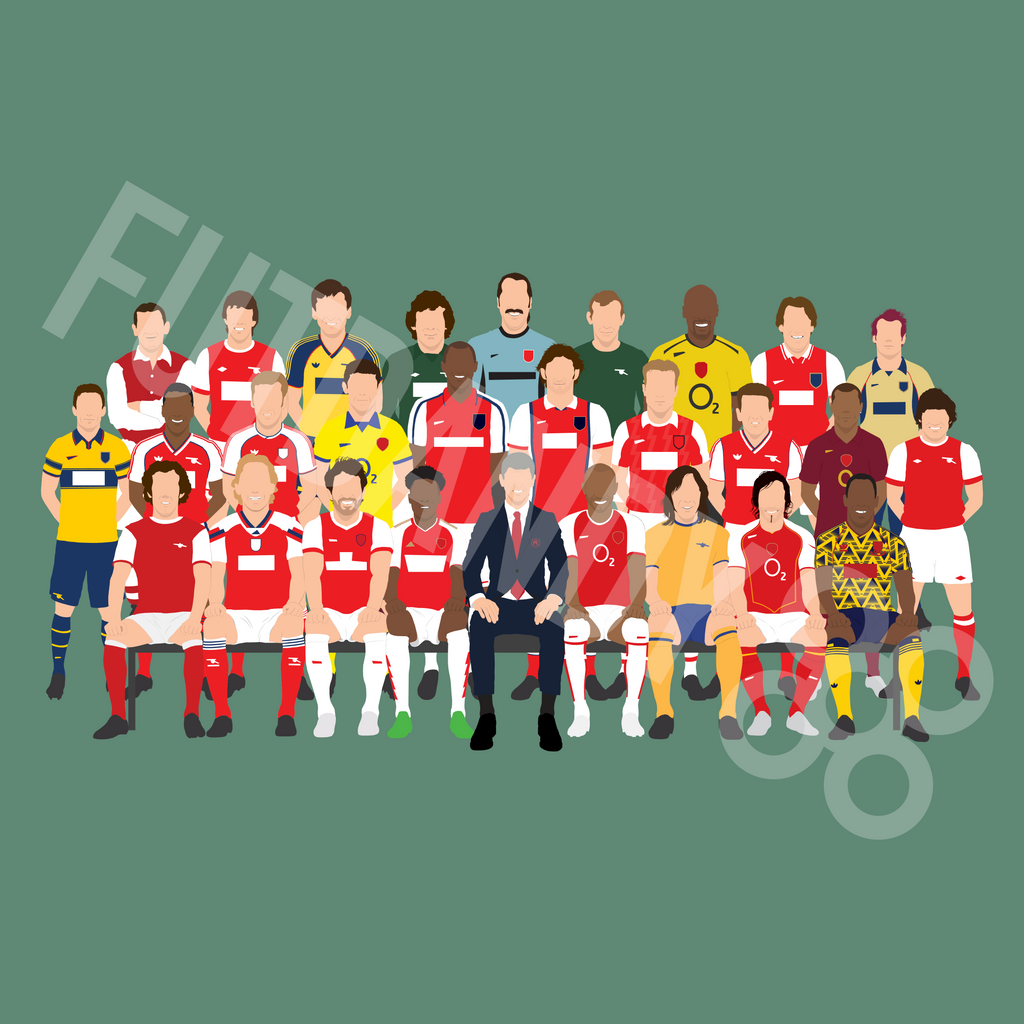 Arsenal Icons Print – FutDandy