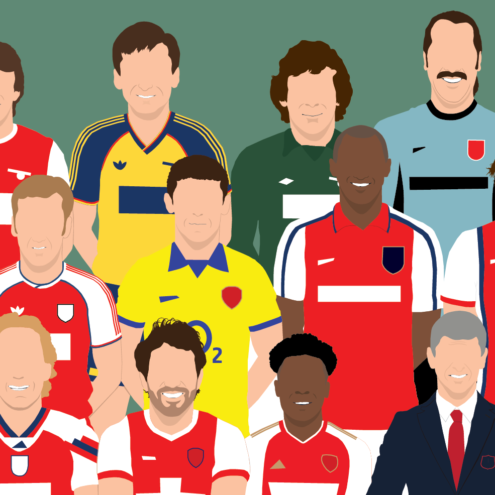 Arsenal Icons Print – FutDandy