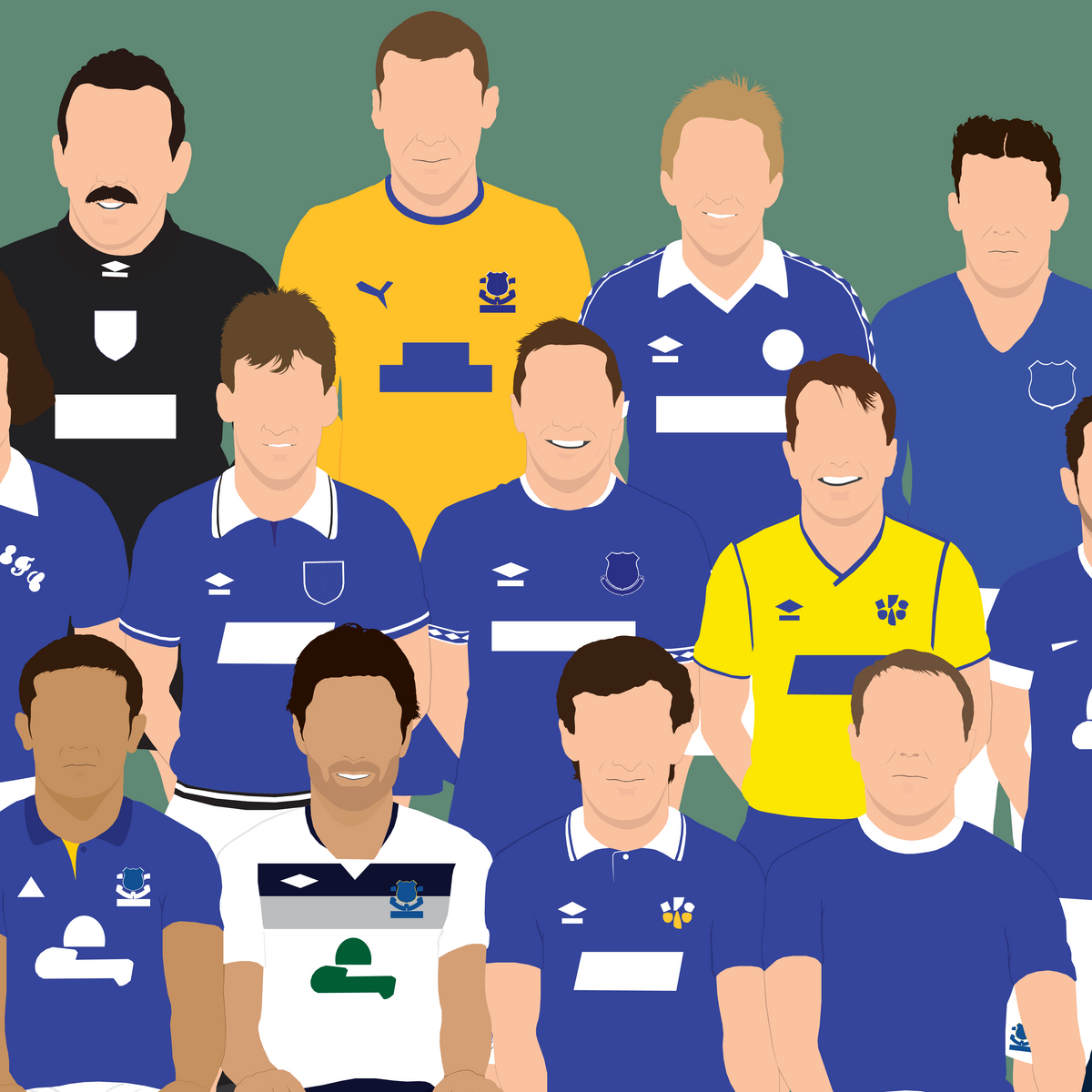 Everton Icons Print – FutDandy