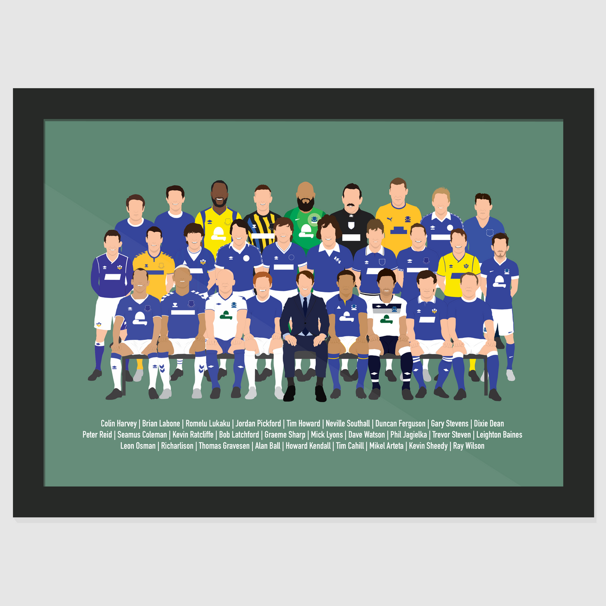 Everton Icons Print – FutDandy