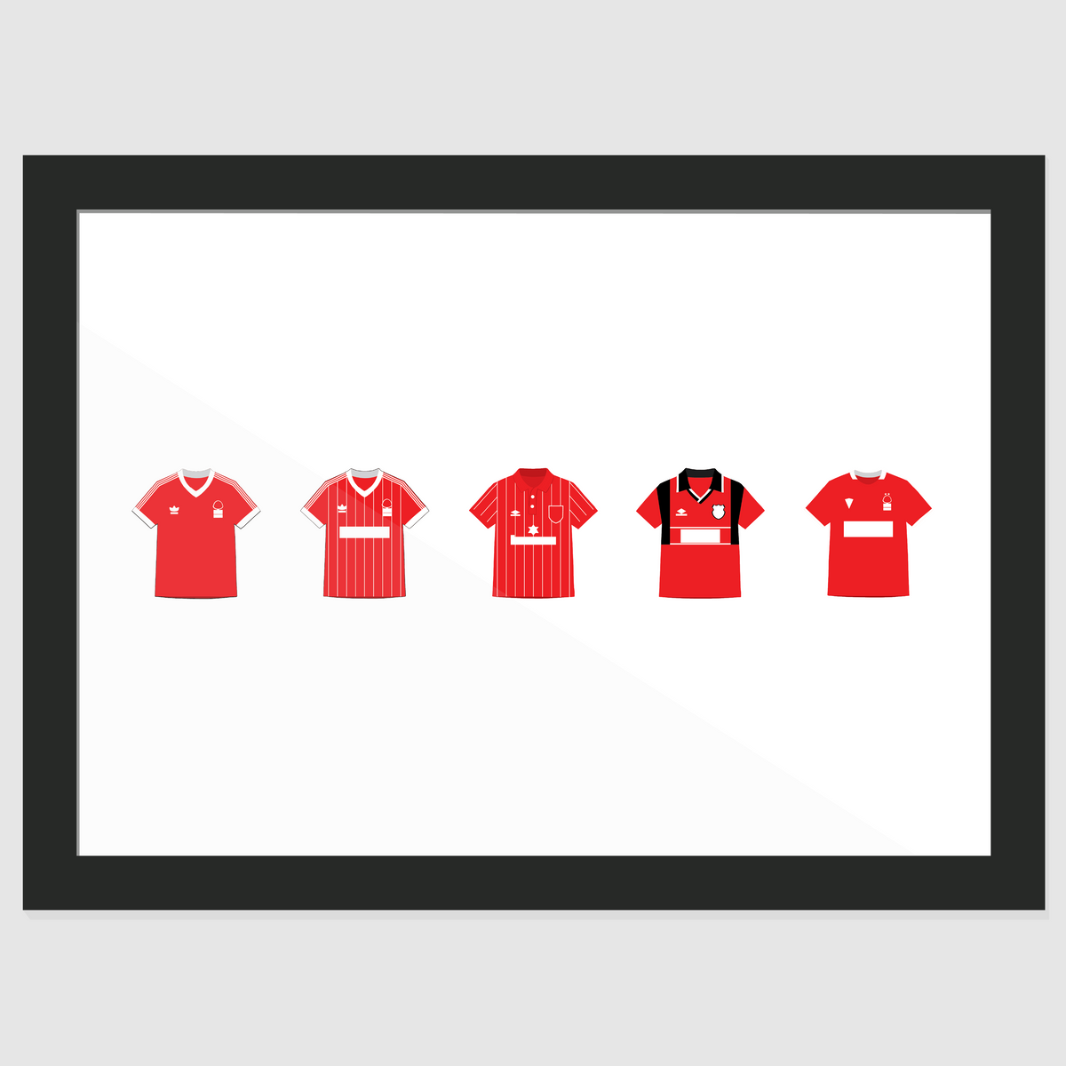Nottingham Forest Kit Print – FutDandy