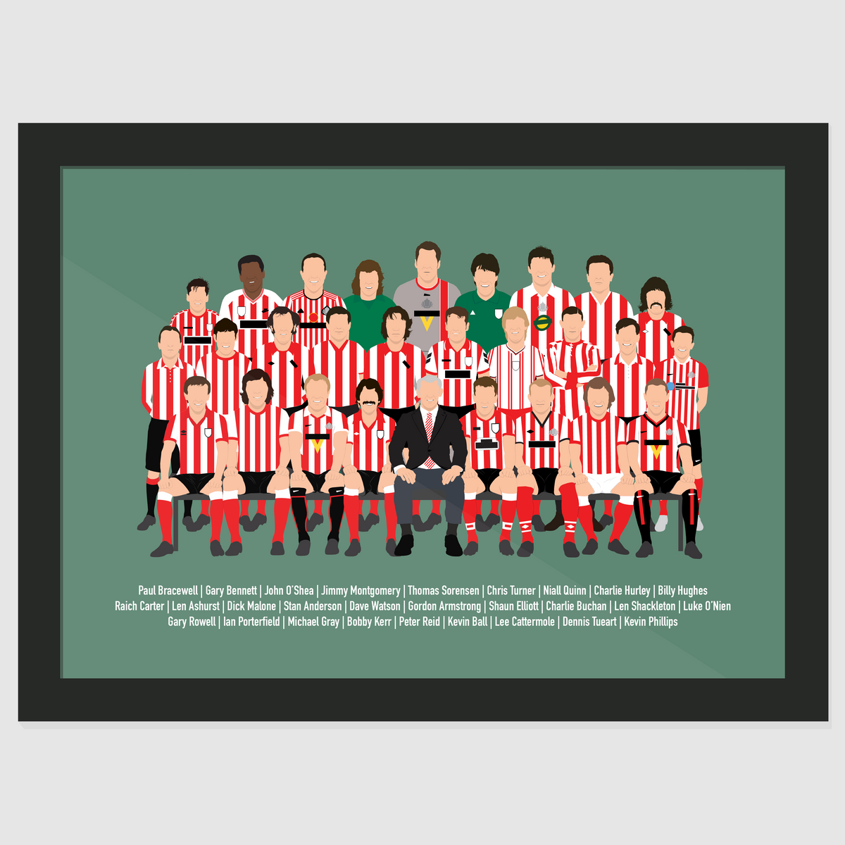 Sunderland Icons Print – FutDandy