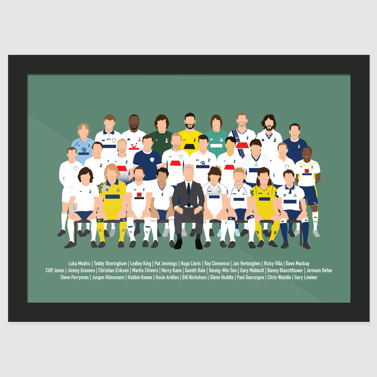 Tottenham Hotspur Icons Print – FutDandy